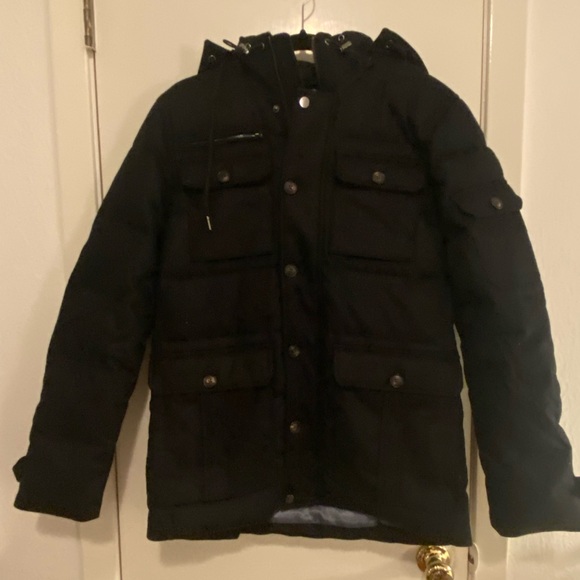 Jackets & Coats | Buttoned Down Brand Thick Black Winter Coat | Poshmark